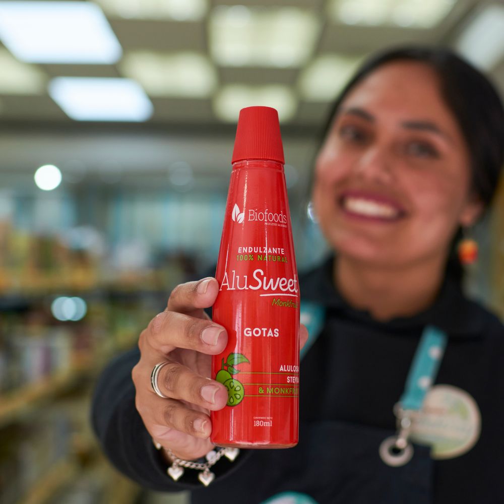 MONKFRUIT GOTAS ALUSWEET 180ML – Mercado Natural